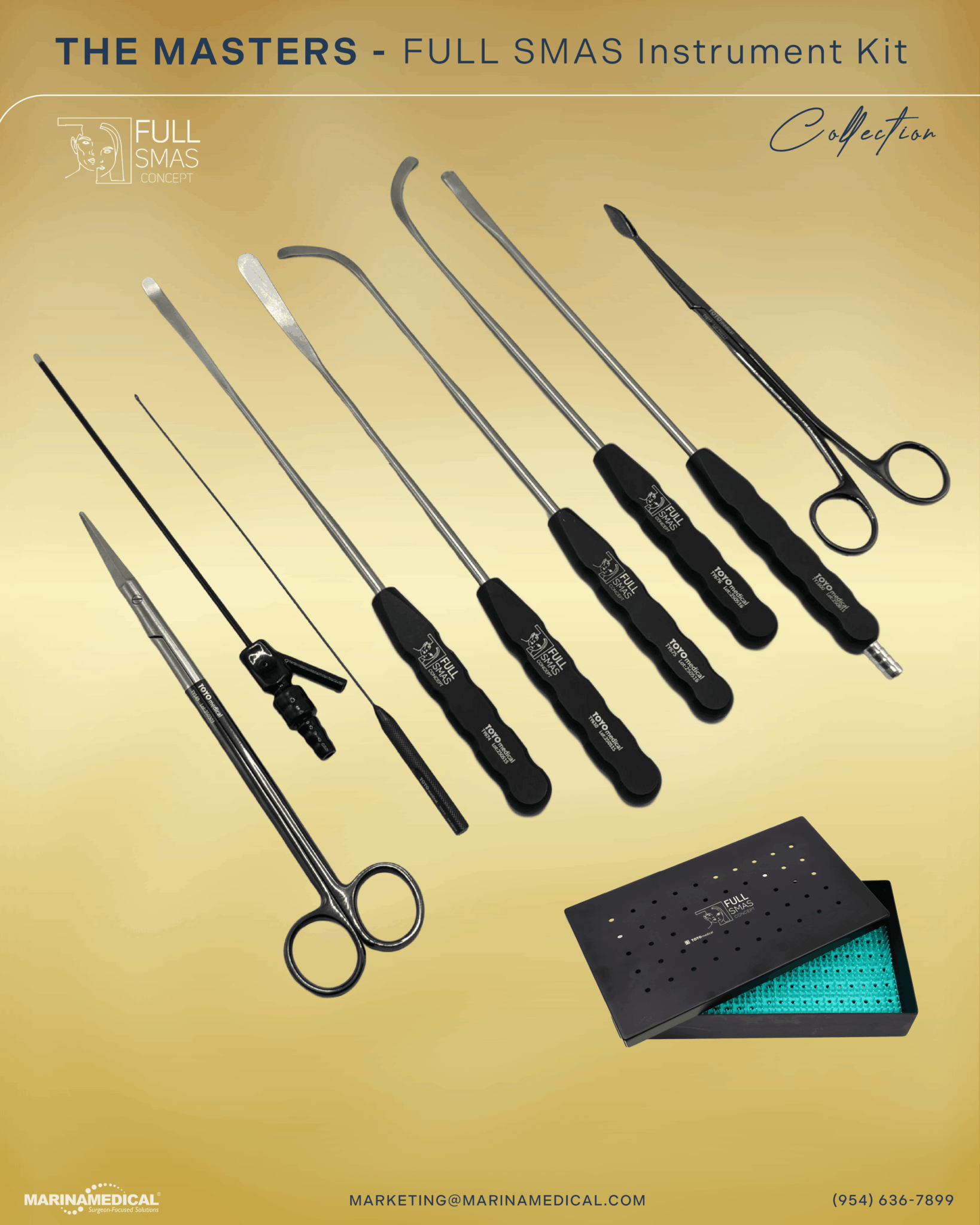 SMAS Instrument Kit for Surgical Training | BYTM